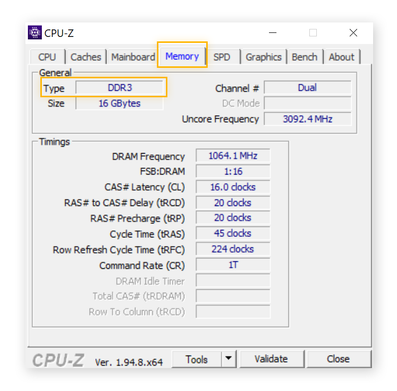 How To Check Ram Size Speed And Type